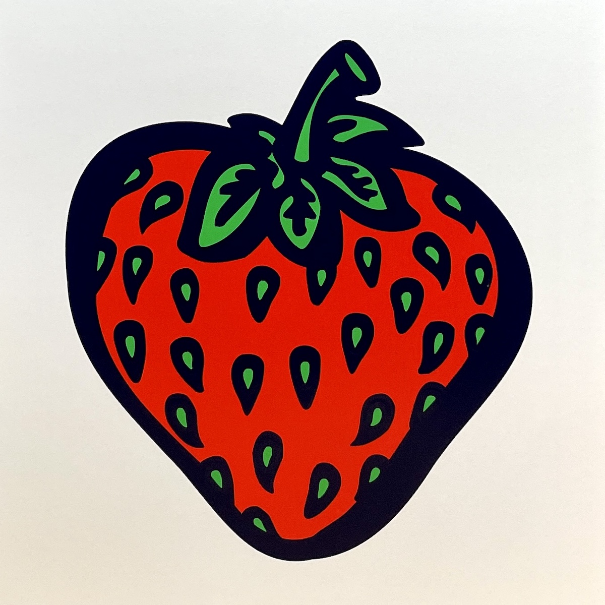 Strawberry Screen Print | Camp Goods Online